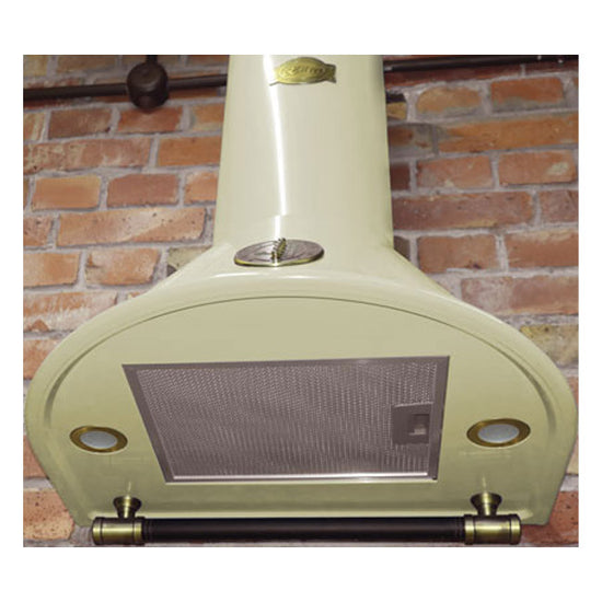 Kaiser Belle Epoque 90cm Chimney Cooker Hood (Ivory)